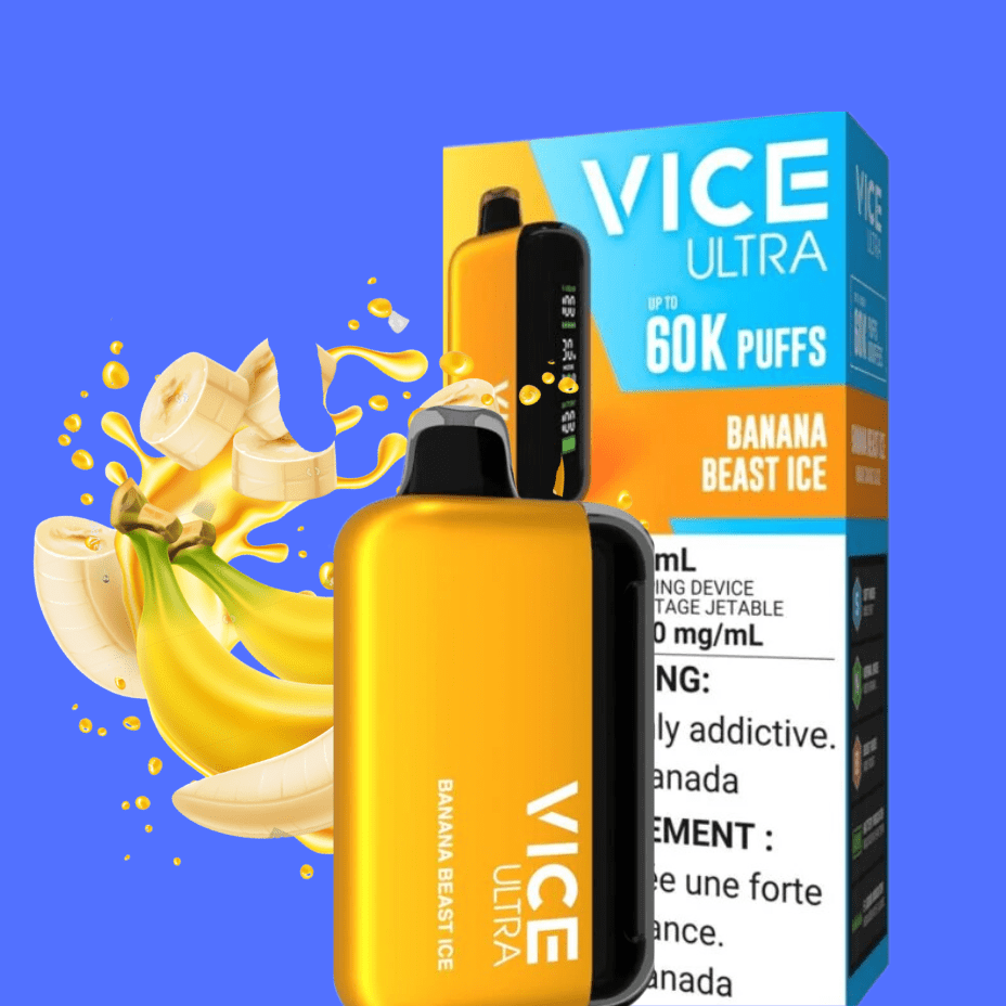 Vice Ultra 60K Disposable Vape - Banana Beast Ice in Airdrie - Airdrie ...